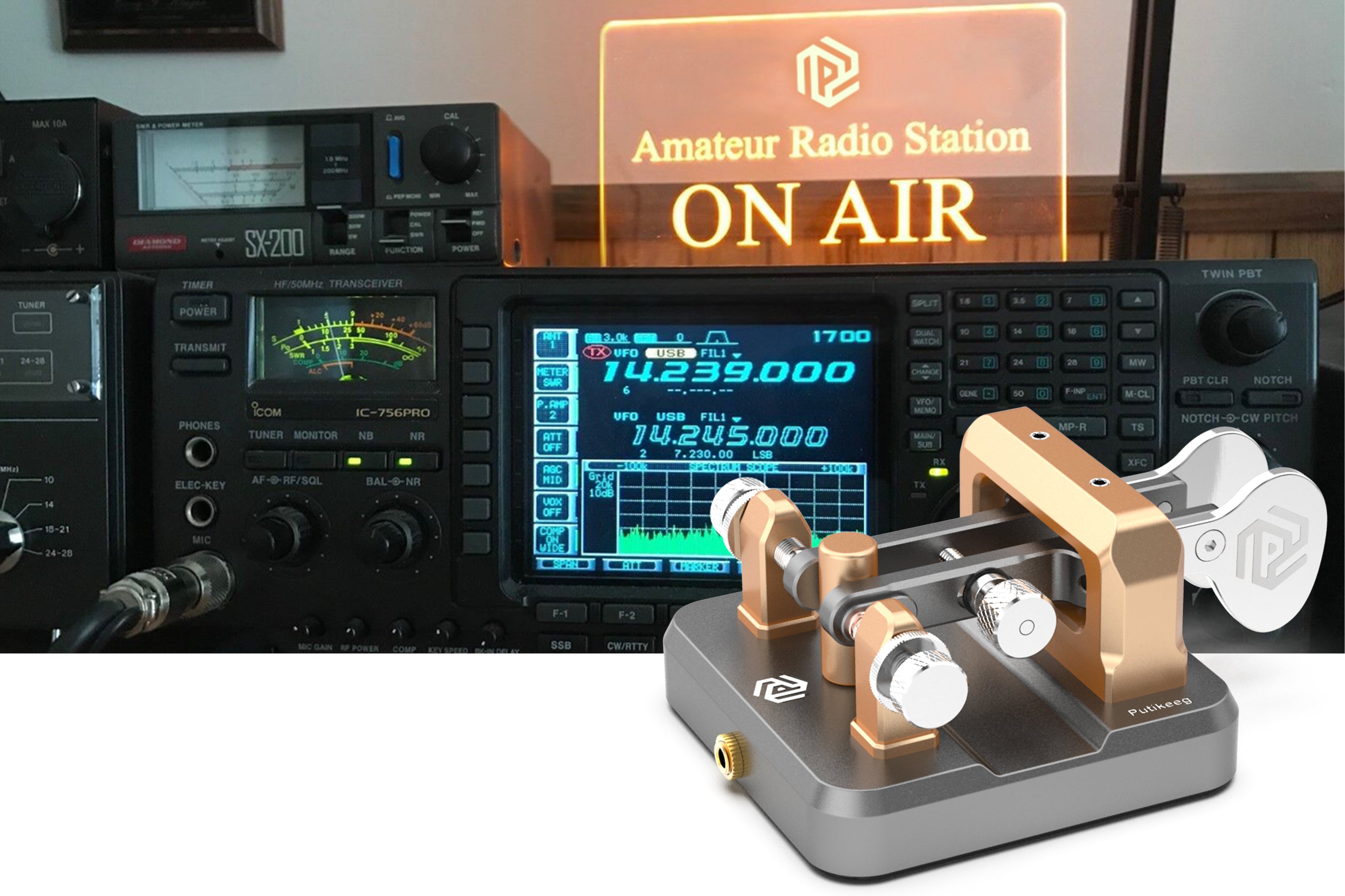 Morse Telegraph Key - PUTIKEEG