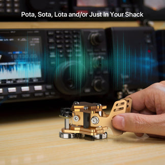 CW Keyer Double Paddle Morse Key Mini - Putikeeg – PUTIKEEG