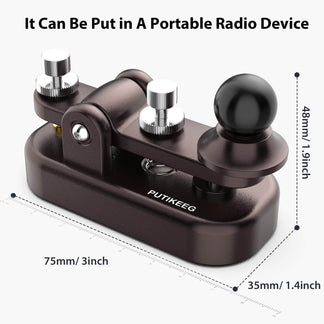 Straight Key Morse Mini - Putikeeg – PUTIKEEG